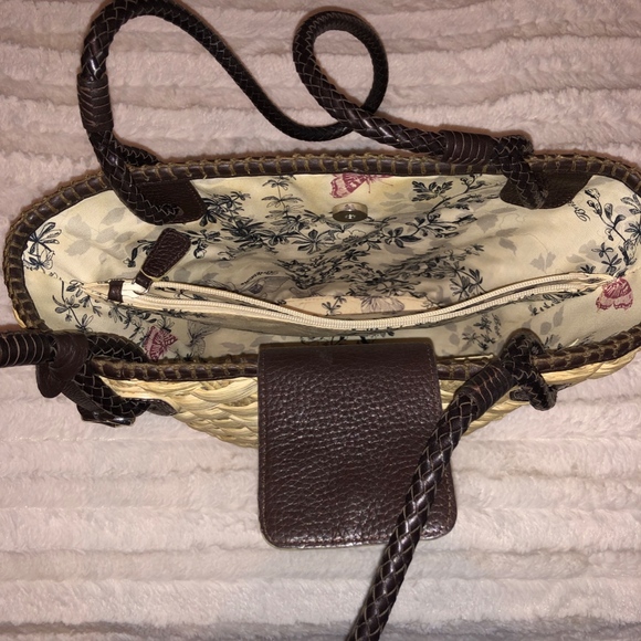 Brighton | Bags | Brighton Shiloh Wicker Purse | Poshmark